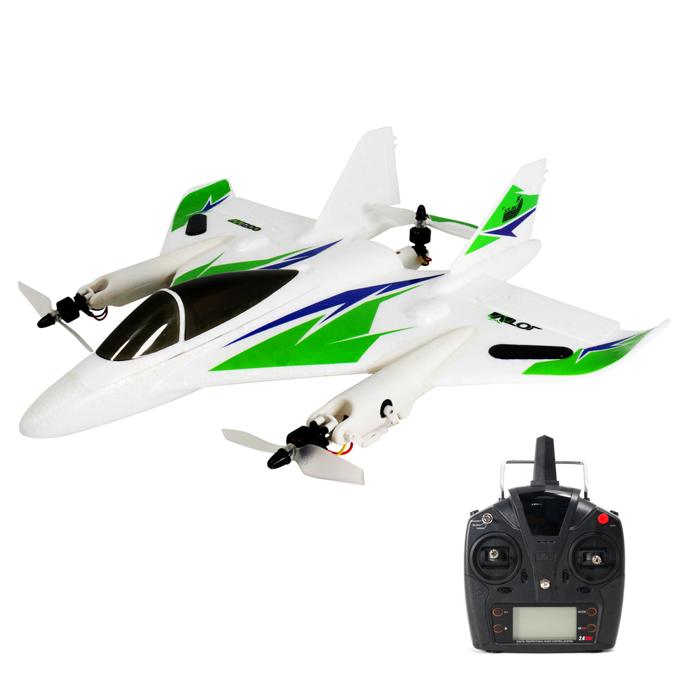 Brushless rc plane 6ch multi-rotor vertical flight rc stunt plane