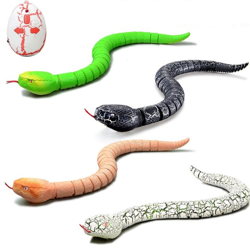 Rc snake toy realistic rc animal remote control snake