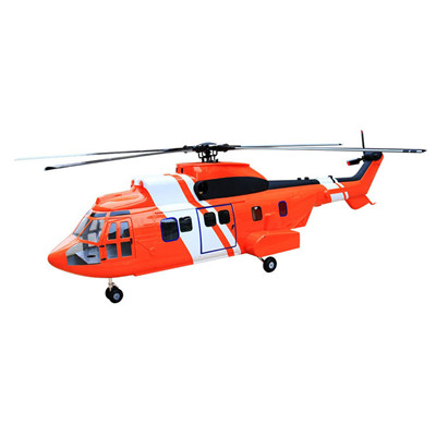 Large scale fiberglass 700 size fuselage model helicopter