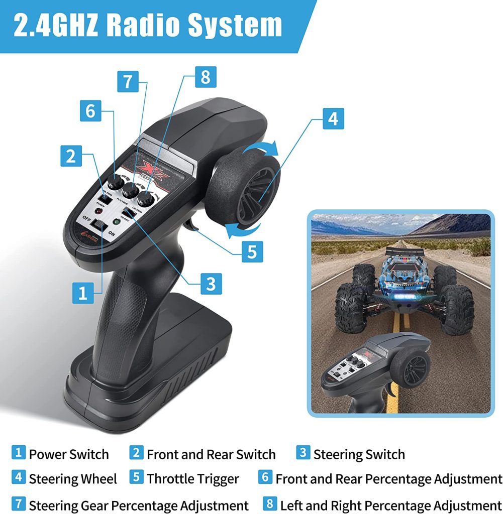 4wd All Terrains Waterproof Rc Car