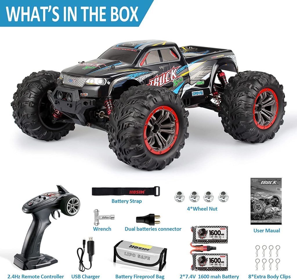 4wd All Terrains Waterproof Rc Car